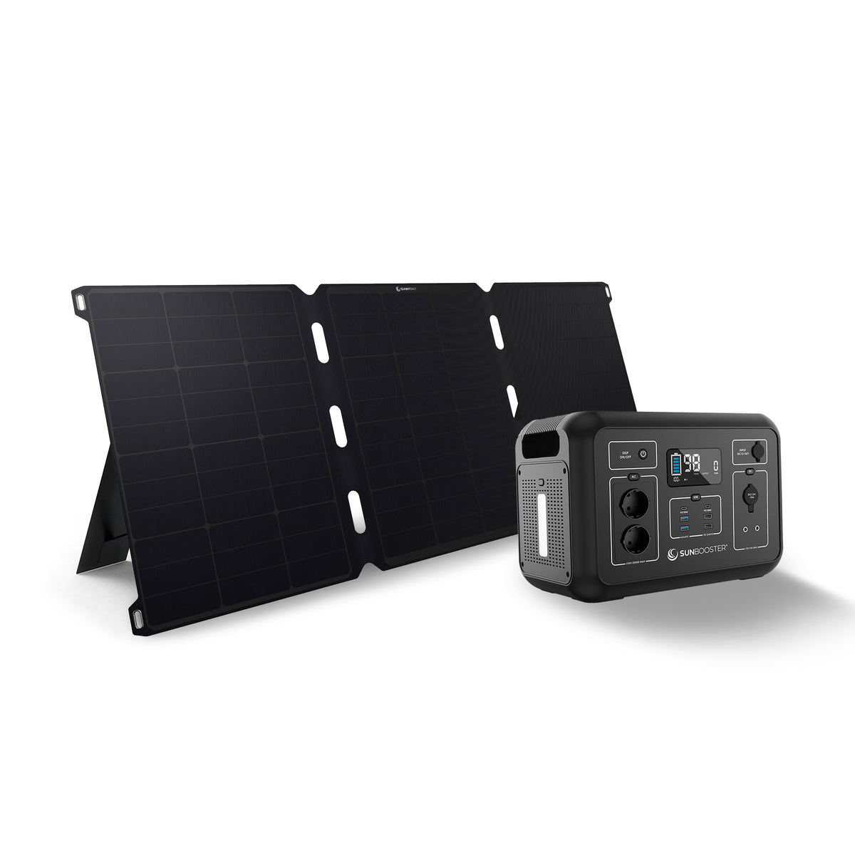 SUNBOOSTER Solarpaneele und Energiespeicher